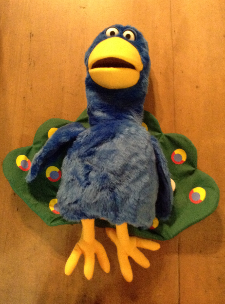 Hand Puppet - Peacock – Hanzon Puppets