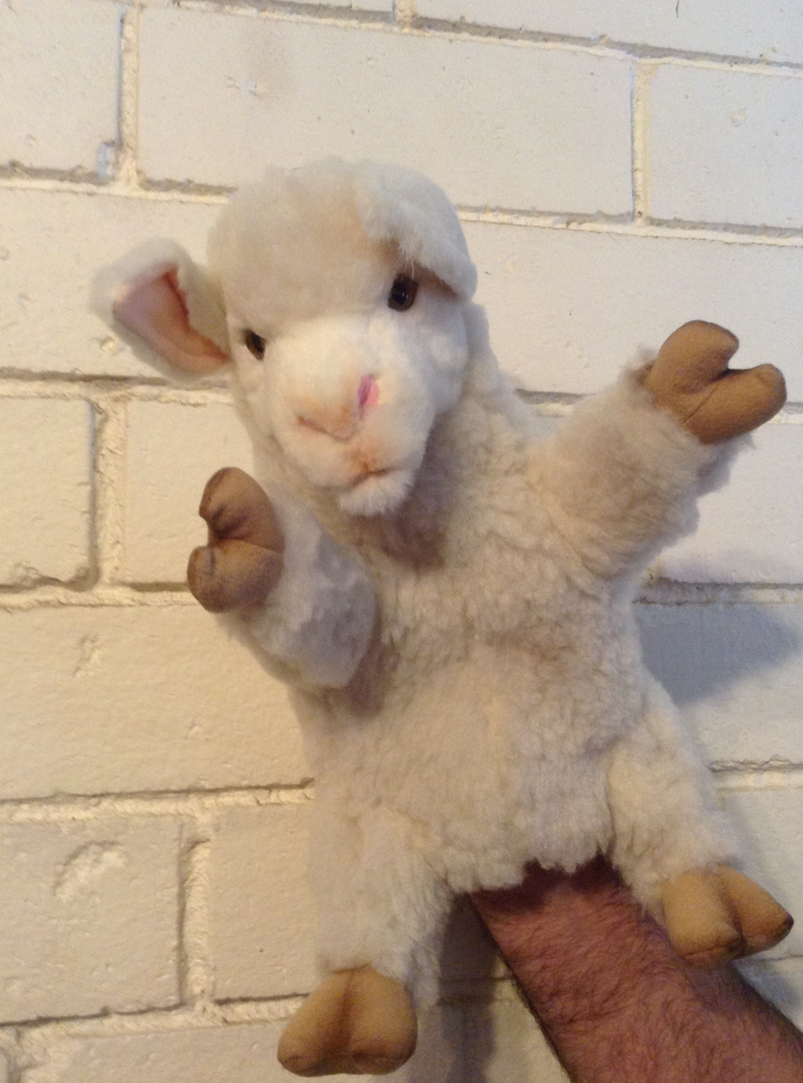 Hansa Hand Puppet - Lamb – Hanzon Puppets