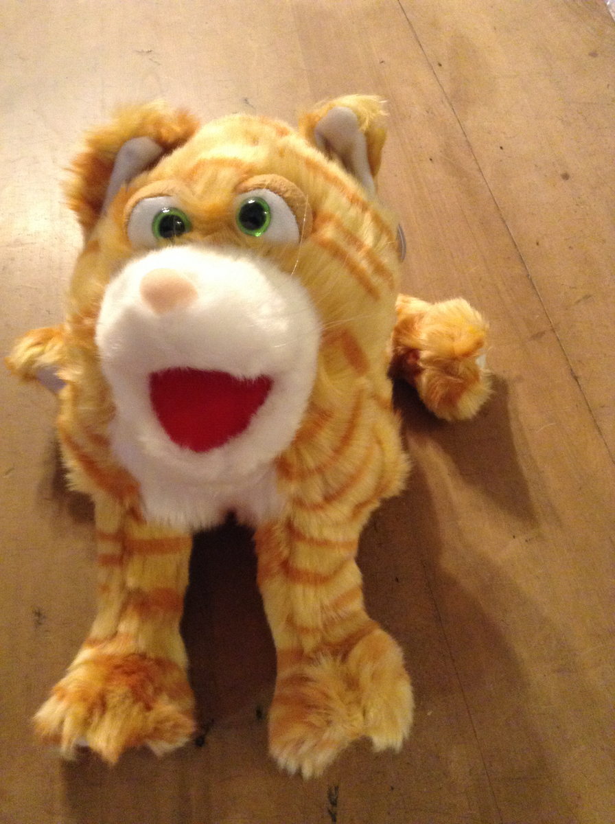 Hand Puppet - Orange Cat – Hanzon Puppets