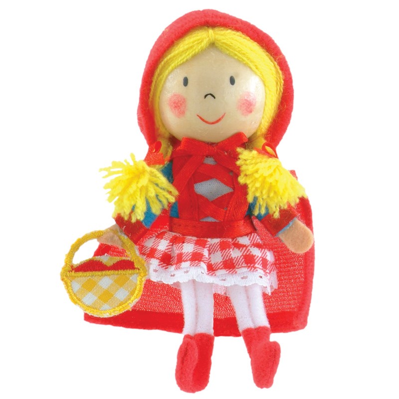 Fiesta Crafts Finger Puppet - Little Red Riding Hood – Hanzon Puppets