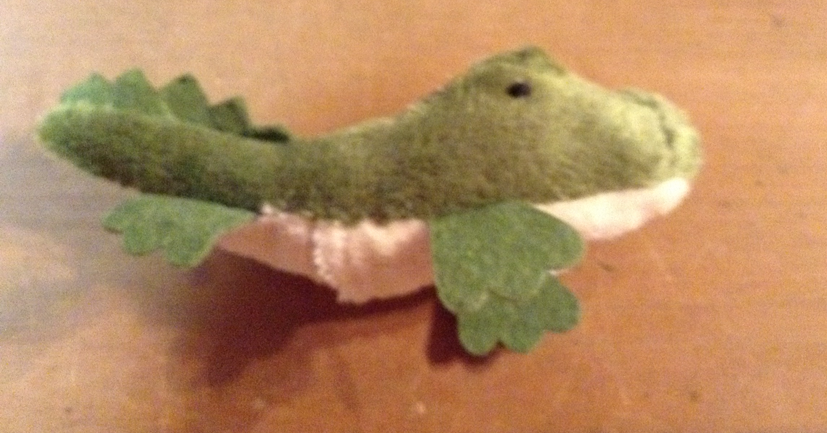 Finger Puppet - Crocodile – Hanzon Puppets