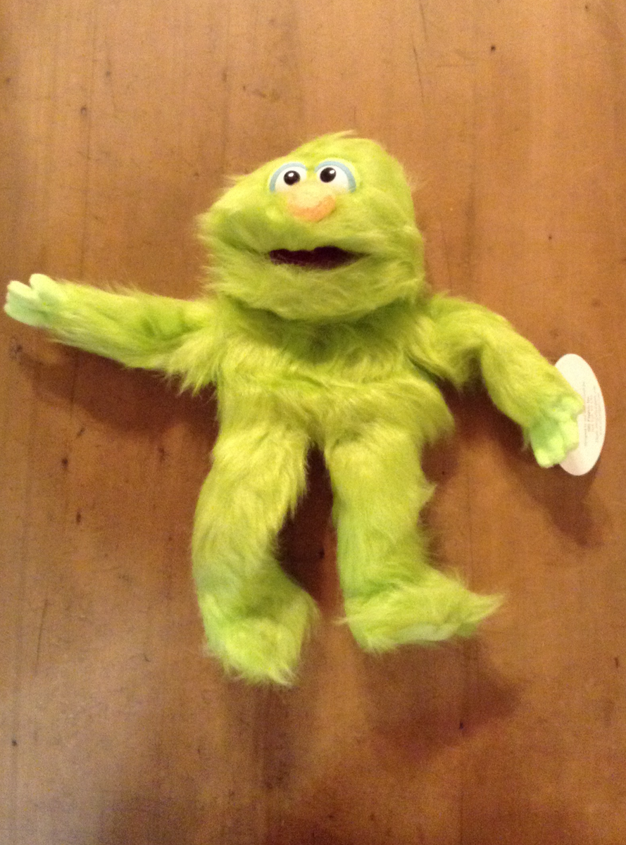 Hand Puppet - Green Monster – Hanzon Puppets