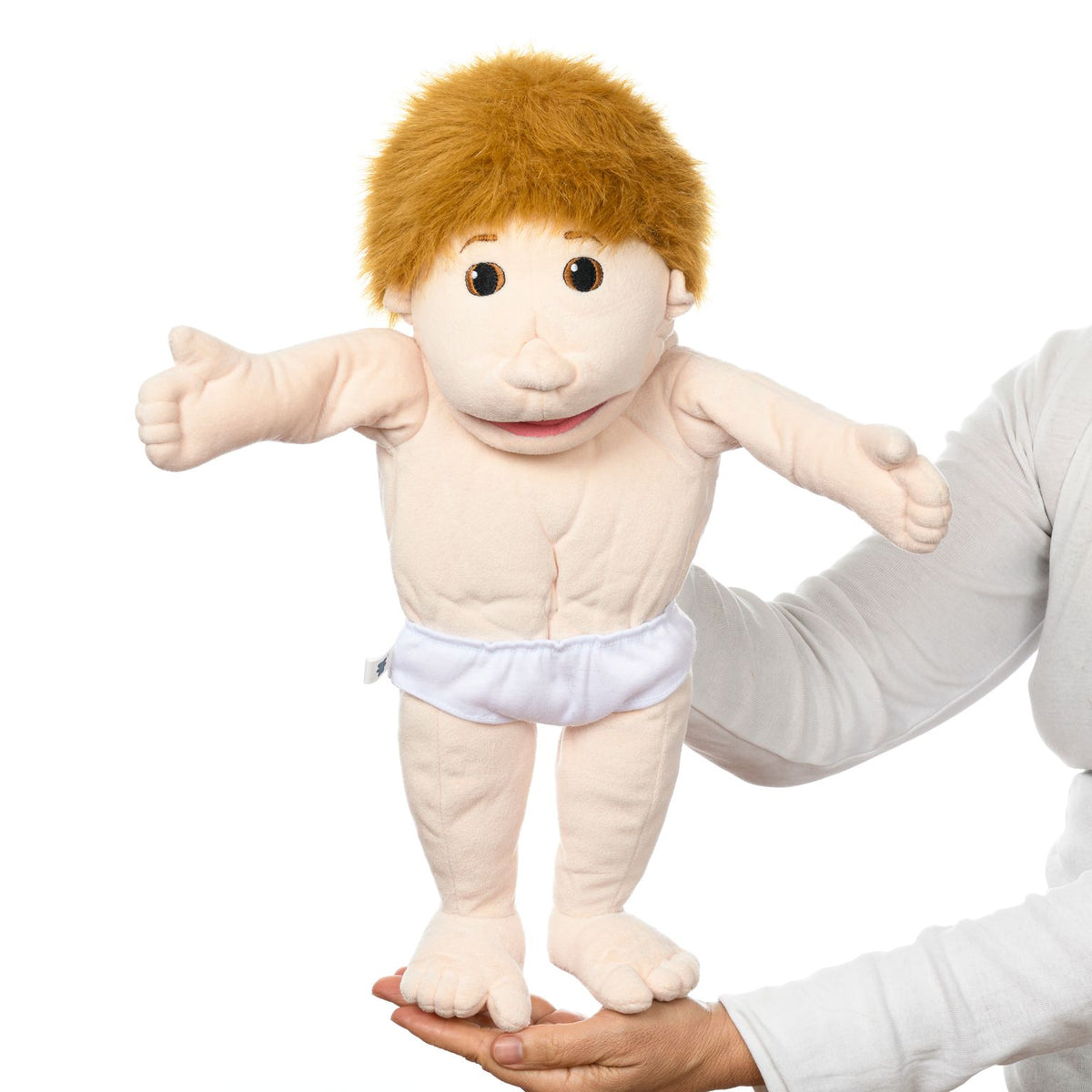 Hand Puppet - Boy, Undressed Elijah – Hanzon Puppets